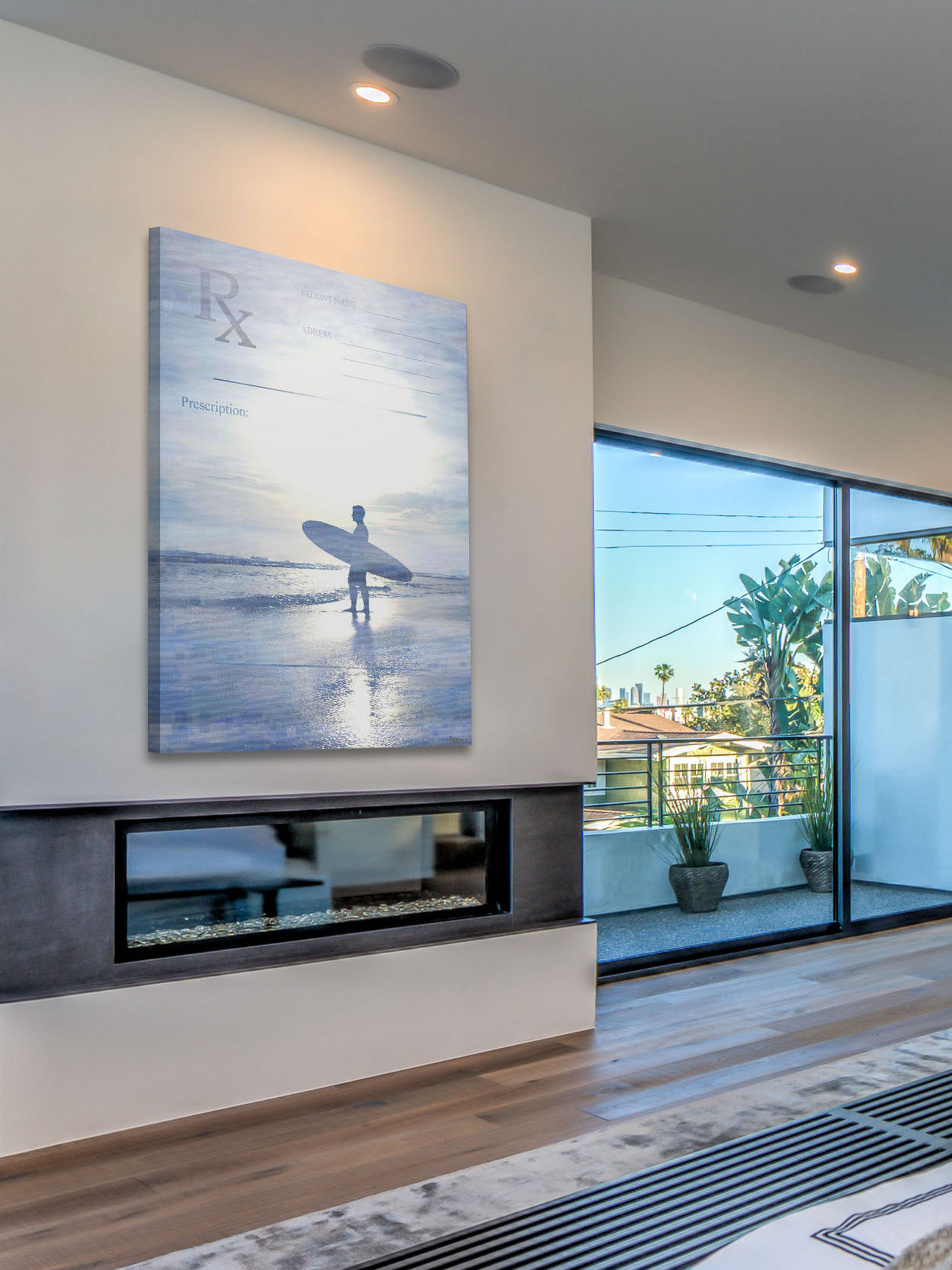 Brayden Studio® RX Surf by Parvez Taj - Wrapped Canvas Painting | Wayfair